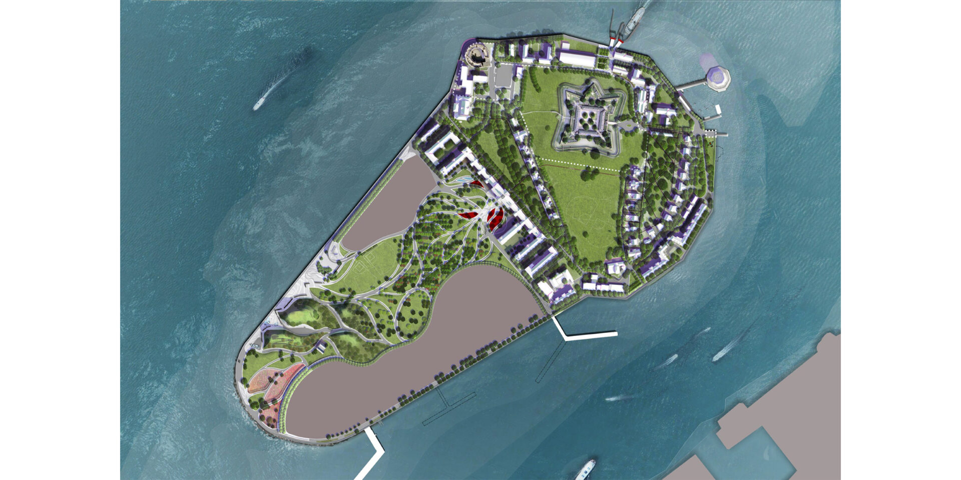 Governors Island - West 8